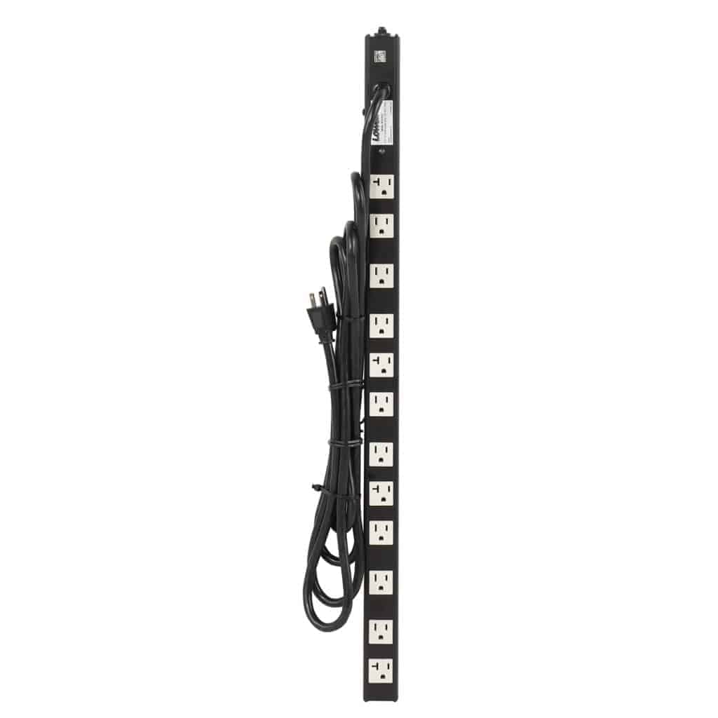 32" Power Strip | 12 (15/20A) Outlets, Surge Suppression