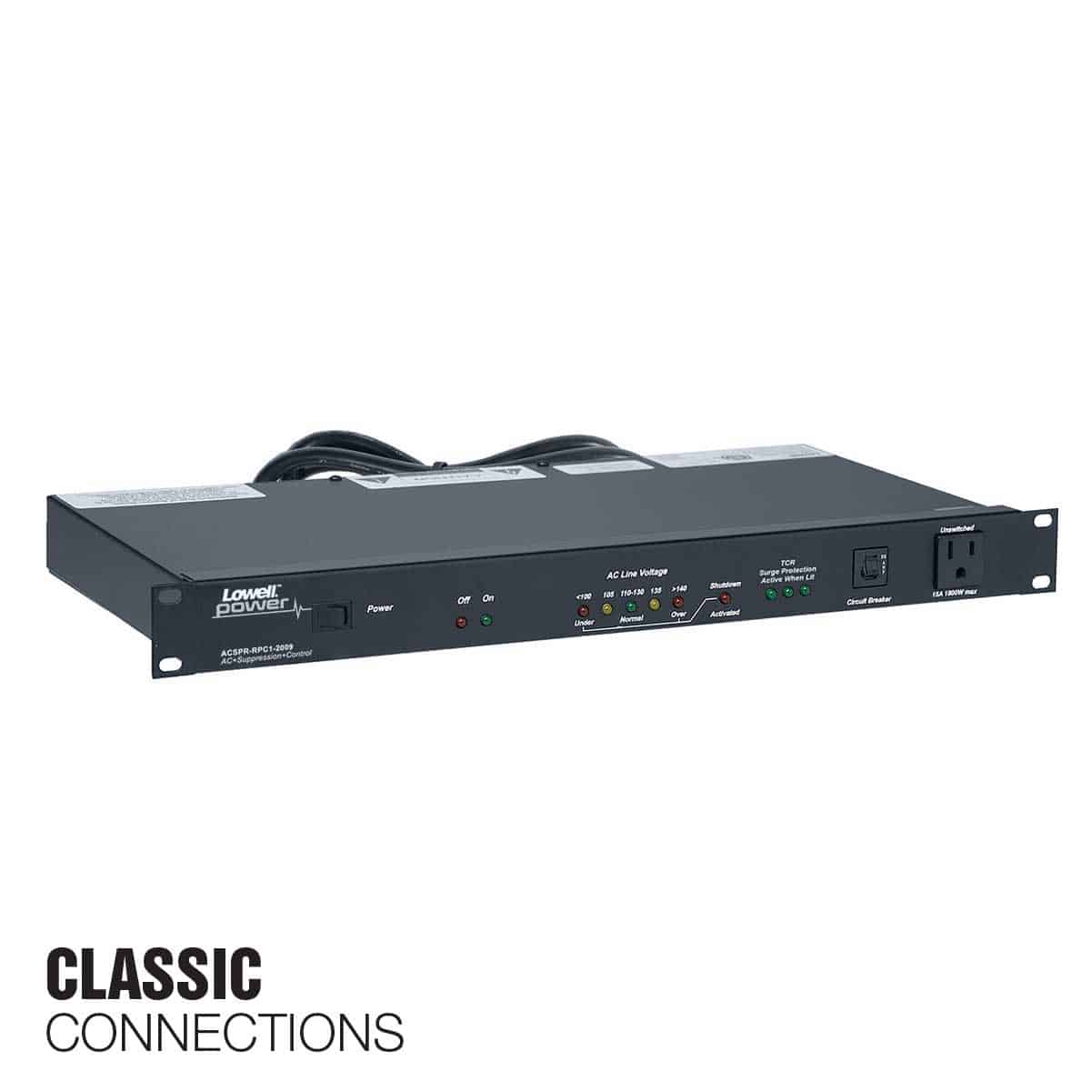 Rackmount power panel with Remote Terminal | Lowell Mfg.