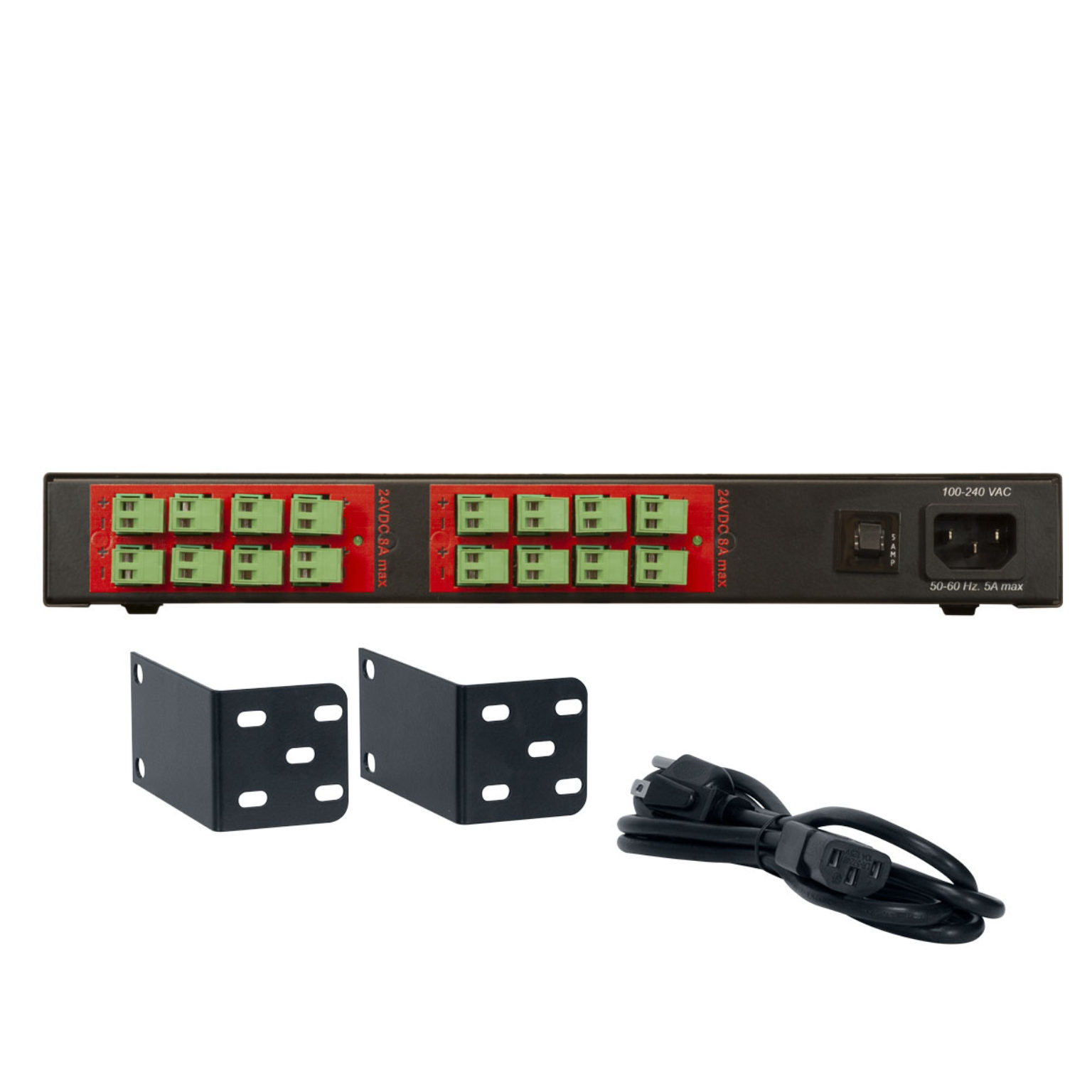 DC Power Distribution, 16 Output (24VDC) | Lowell Manufacturing