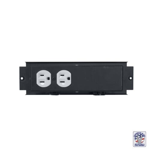 KOP-AC1502: Knockout Panel with AC Power Outlets | Lowell Mfg.