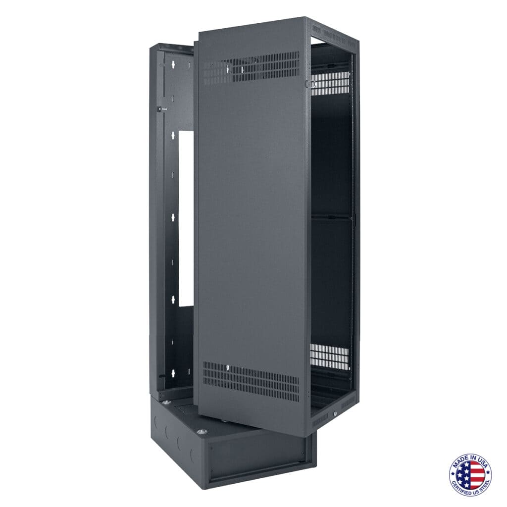 Wall mount AV rack | Lowell