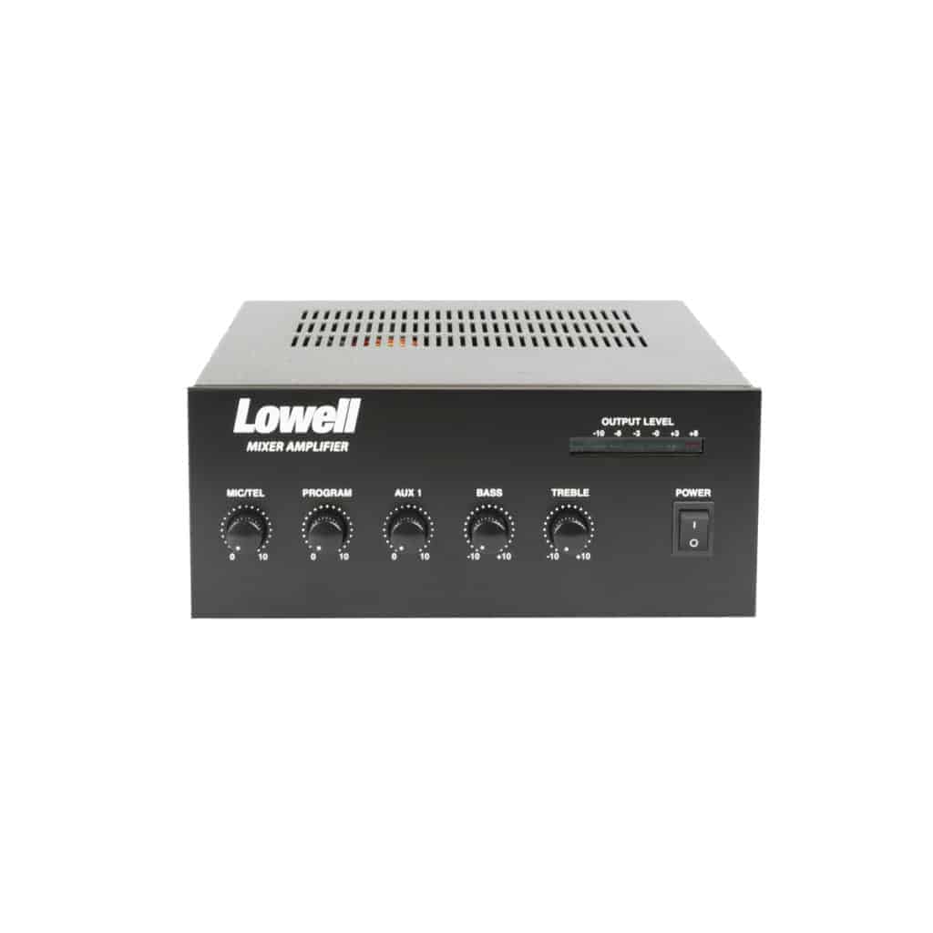 Mixer with 30W Amplifier | Lowell Manufacturing