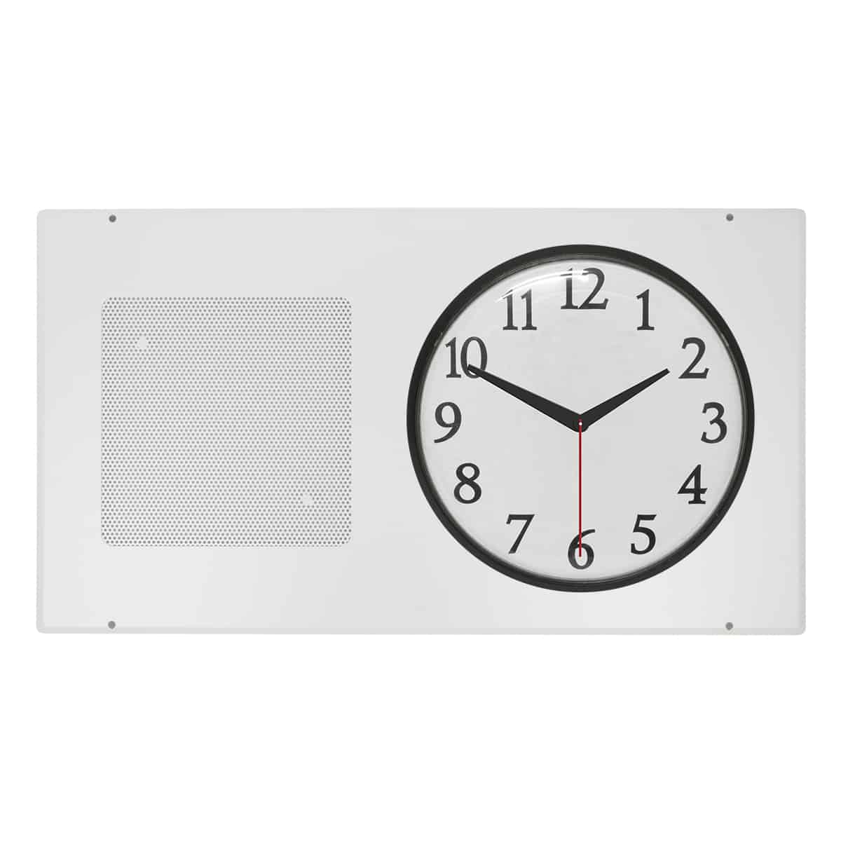 Square Grille with Frame for Surface Mount Clock-Speaker Center