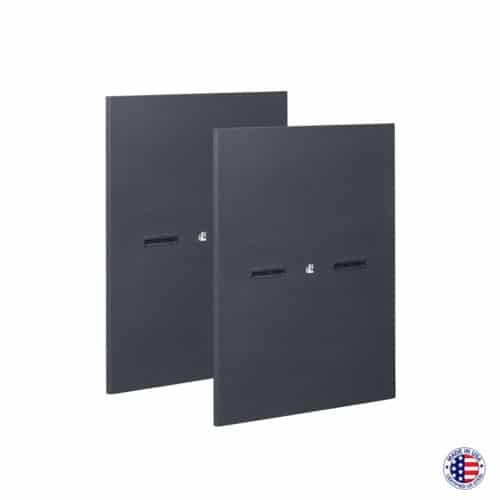 Solid Steel Side Panels for 4 Post Rack | Lowell Manufacturing Co.
