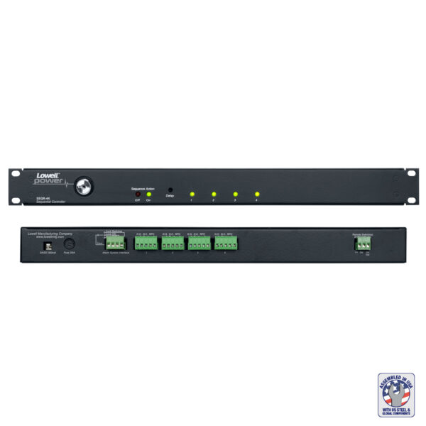 Power Sequencer with Key Switch, 4 Step | Lowell Manufacturing