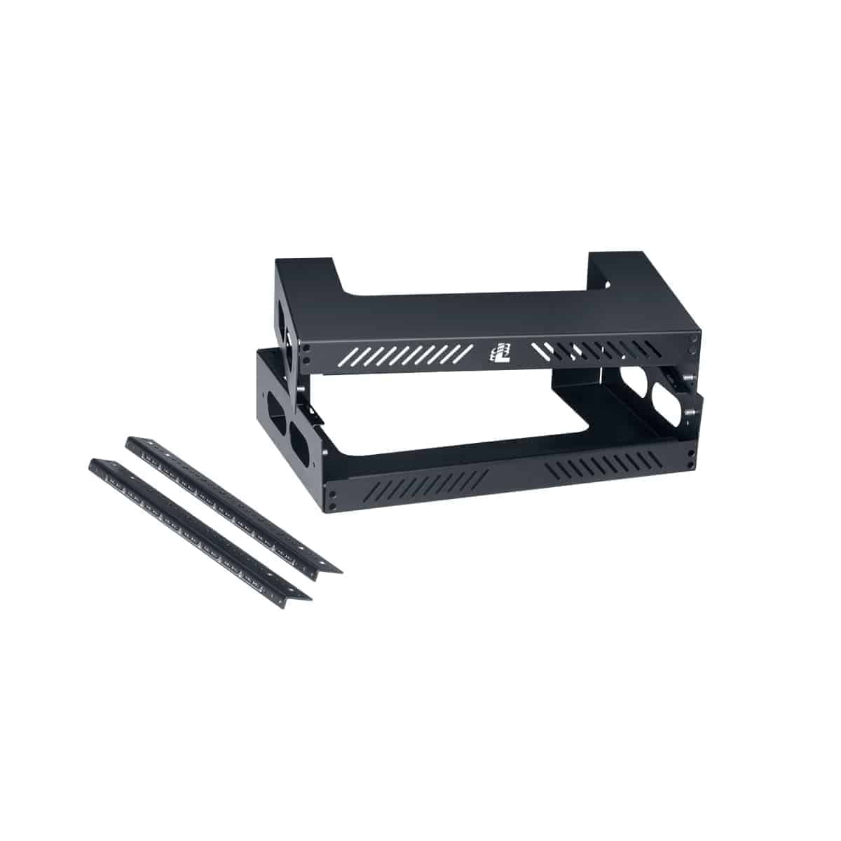 Slim Wall Mount AV Rack | Lowell Mfg.